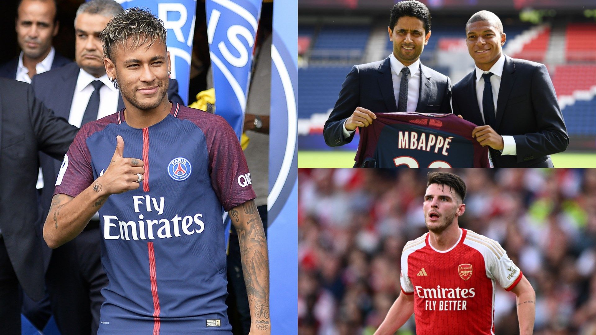 De 100 duurste voetbaltransfers aller tijden | Voetbalzone