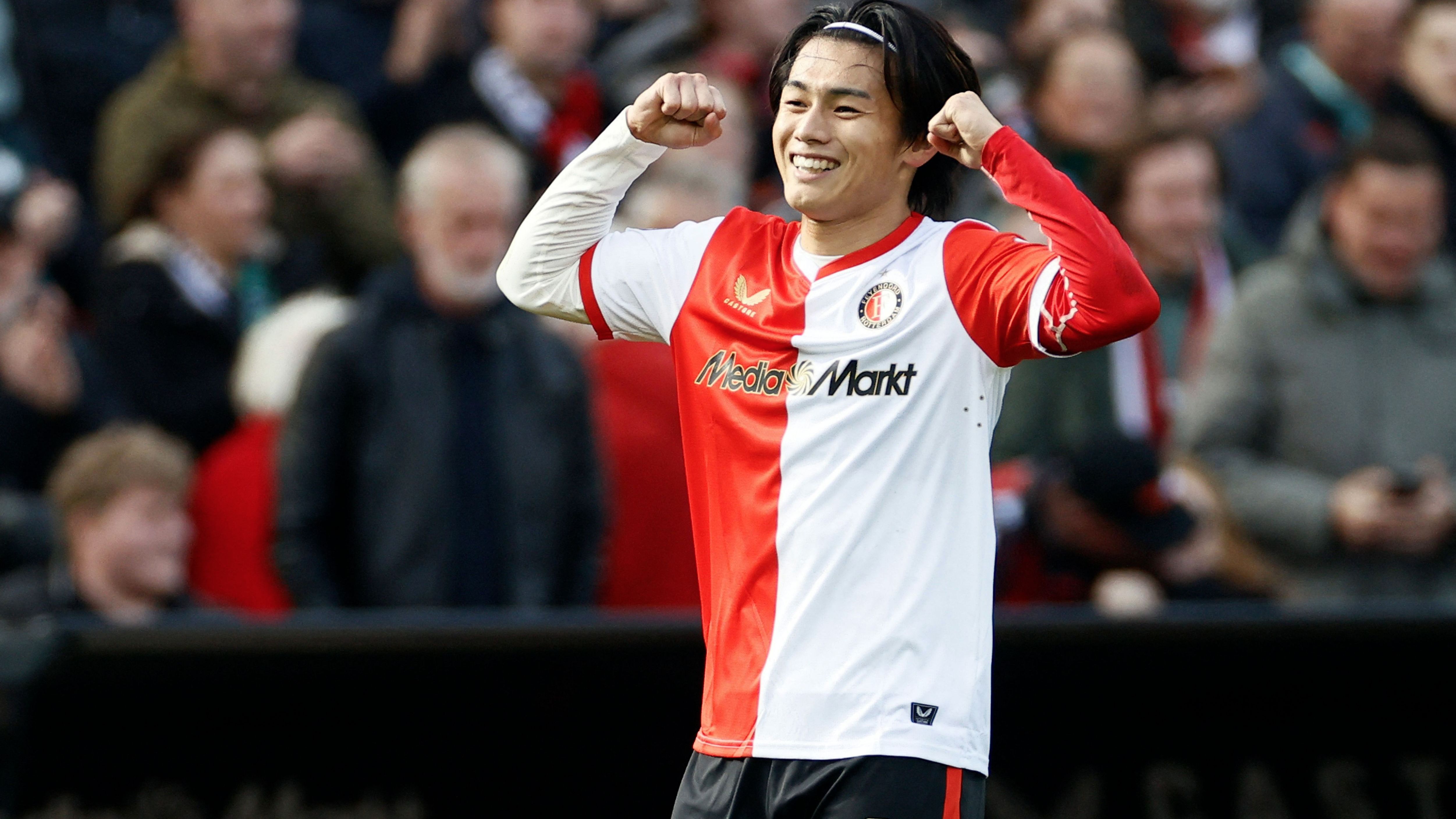 Ayase Ueda kan Feyenoord deze zomer verlaten voor twee topcompetities ...
