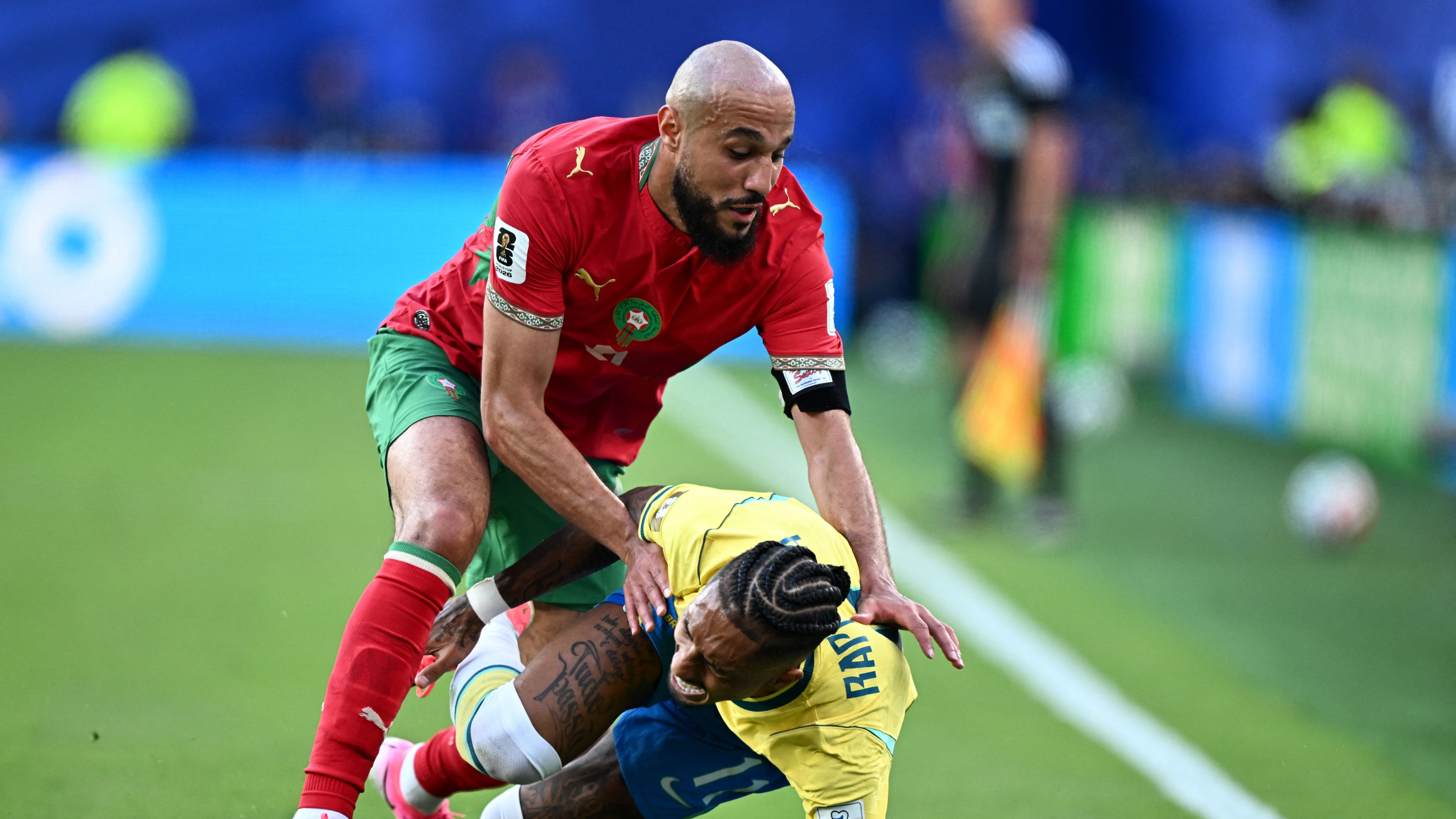 Dit is de speciale reden dat Mazraoui op WK met kaal hoofd speelt ...